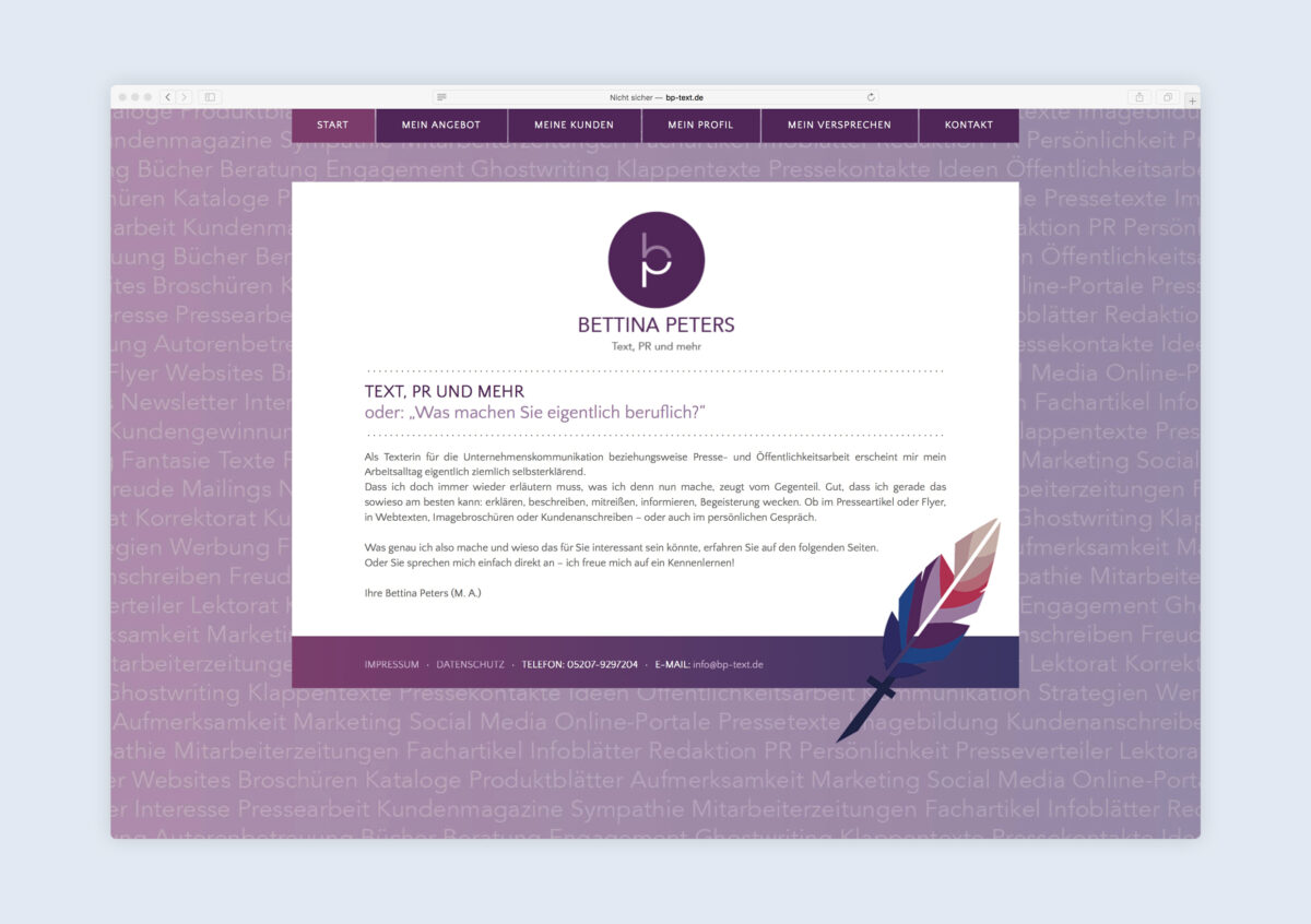 Webdesign – STOCKWERK1: Büro für Werbung und Design